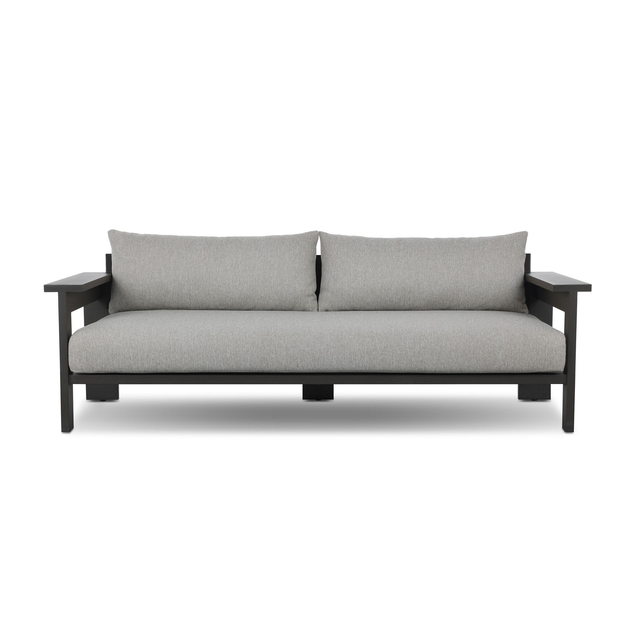 Aluminum Angular Detailing | Outdoor Sofa – Canyon Creative Studio
